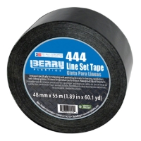 Berry 444LST LINE SET TAPE 2" X 60 YD UNPRINTED BLACK | DCNE
