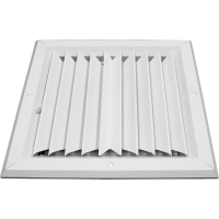 Continental Industries AE2W10MS ALUM EXTRUDED 10X10 2 WAY MULTI-SHUTTER ...