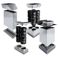 MicroMetl CNKT-0537-18HD MICROMETL HARD DUCT DROP BOX CONCENTRIC ...