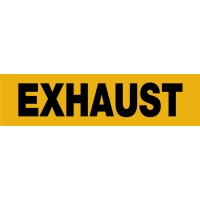 Multi-Vendor EXHAUST SIGN EXAUST AIR SIGN | DCNE
