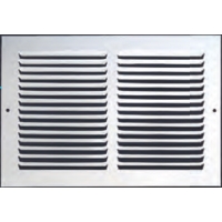 Metal-Fab MFRG1212W RETURN GRILLE 12X12 WHIT | DCNE
