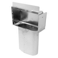 Heating and Cooling Products STHD6106 6 X 10 X 6 OVAL STACK HEAD 9 IN ...