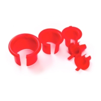 Totaline P298-ASB1 3/8" ANTI SHORT BUSHING RED | DCNE
